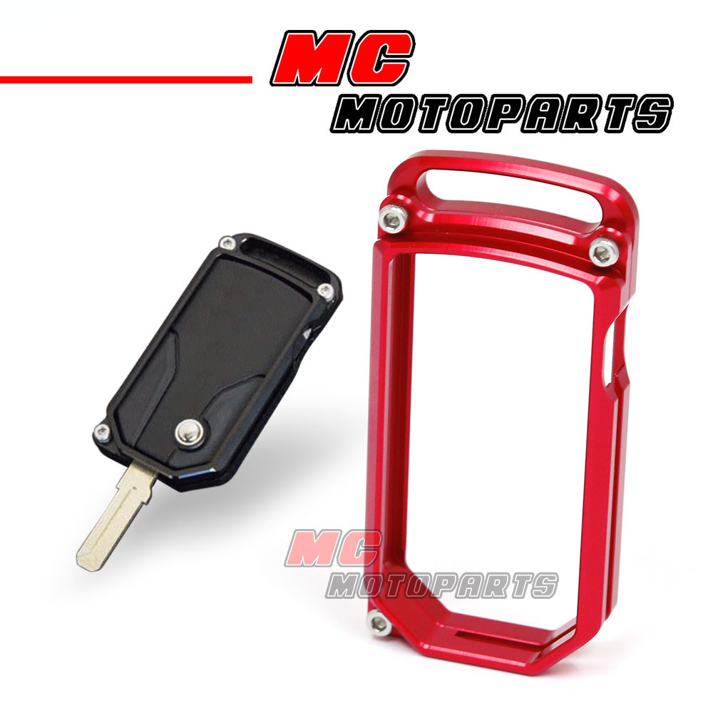 CNC Red Motorcycle Key Case Fit Ducati Diavel Carbon Cromo AMG Dark | eBay