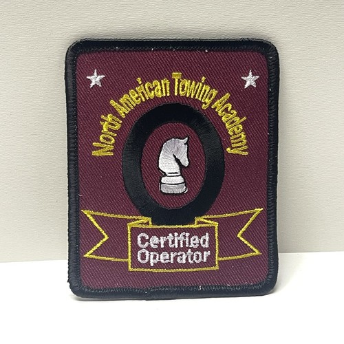 North American Towing Academy Certified Operator Patch NEW | eBay