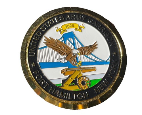 2.5" U.S. Army Garrison Fort Hamilton New York City Challenge Coin ...