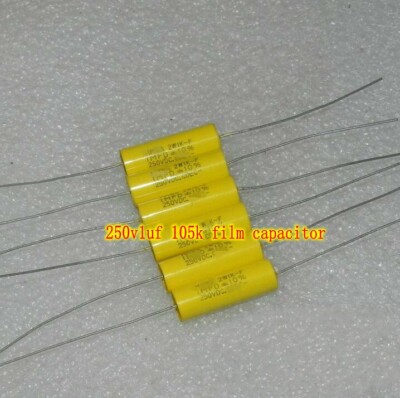 250V1uf 105k Axial metallized polyester film Capacitors Electronic ...