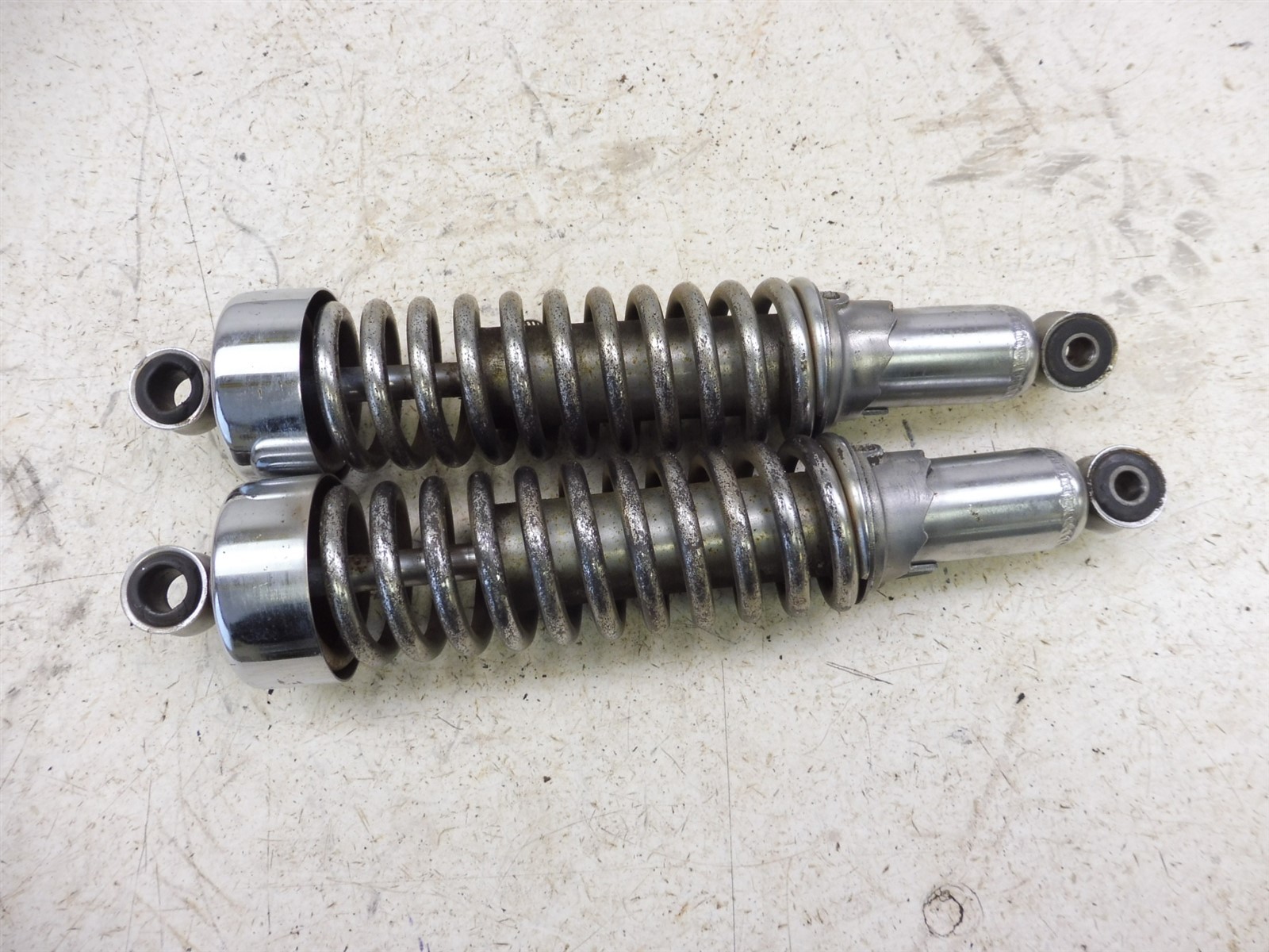 1975 Yamaha XS650 XS 650 Y366-1' rear shocks suspension damper set | eBay