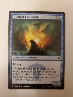 MTG Updraft Elemental Dragons of Tarkir 082/264 Regular Common | eBay