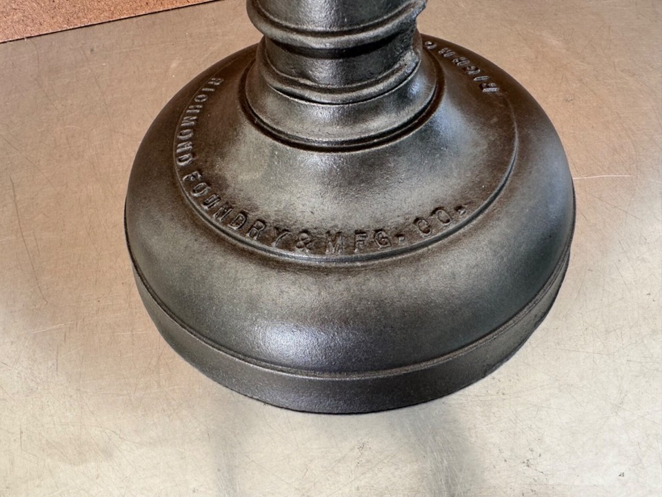 Antique Metal Hot Water Stand Richmond VA Foundry #1779 | eBay