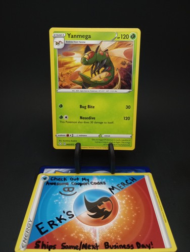 Yanmega 002/072 Shining Fates Regular Rare Pokemon Card | eBay