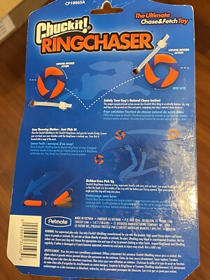 Dog Launcher Toy Chuckit! Ring Chaser Dog Toy - Interactive Fetch Toy ...