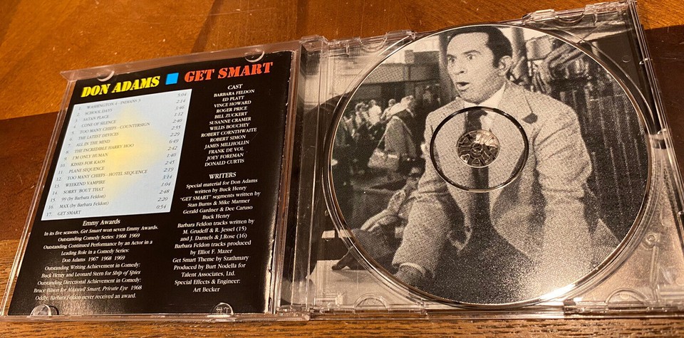 Get Smart by Don Adams (Comedy) (CD, Dec-1996, Raven) Rare OOP ...