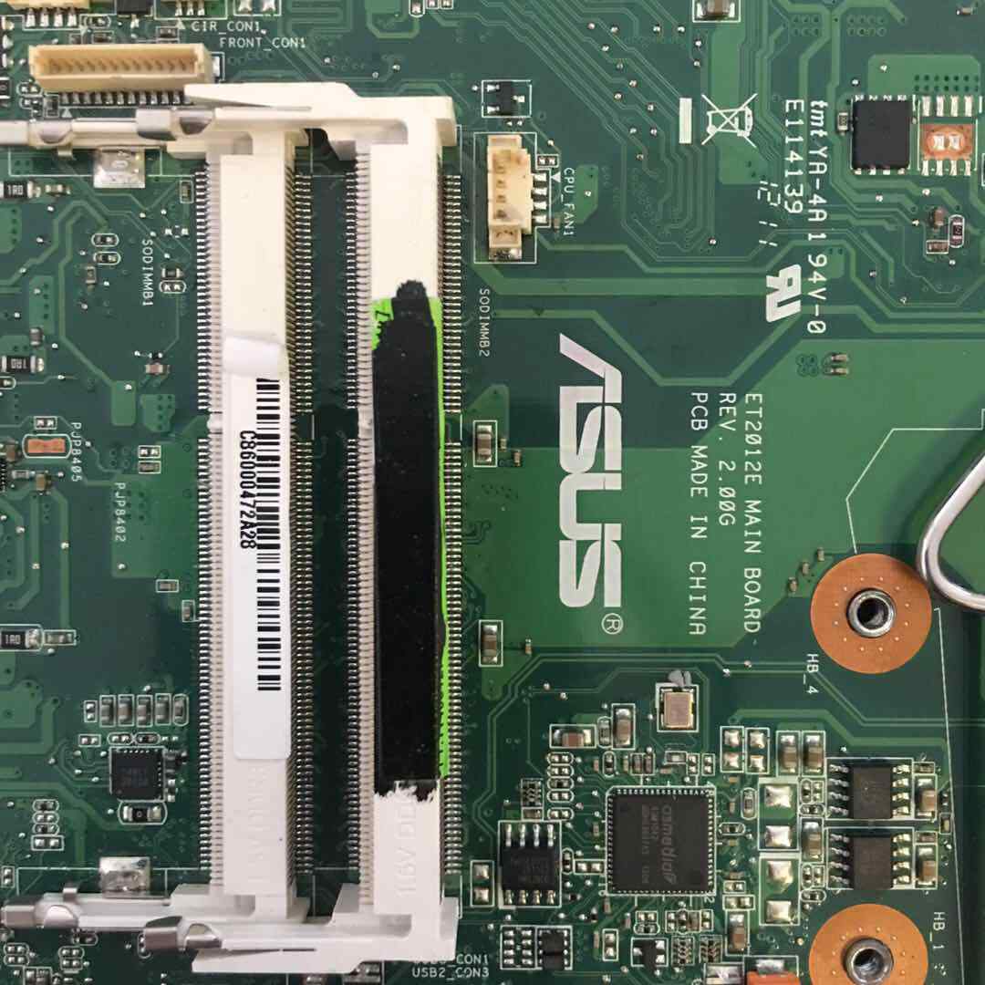 FOR ASUS ET2012E MAIN BOARD All-In-One Motherboard Tested H61 Chip 1155 ...