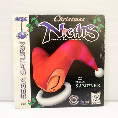 Christmas Nights Into Dreams - Sample Disc Only - Sega Saturn - Tested ...