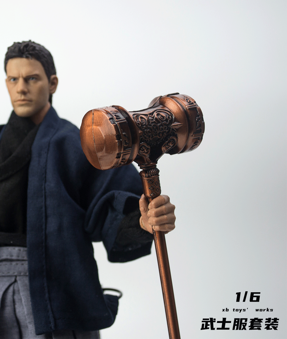 1/6 Scale Male Ancient Japanese Samurai Suit Taito Hammer Model | eBay