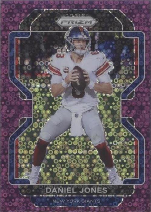 2021 Panini Prizm - Daniel Jones #231 Purple No Huddle Prizm /35 for ...
