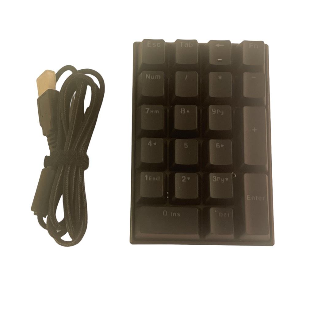 Motospeed+K23+Mechanical+Numeric+Keypad+Black+with+Red+Switch+Wired ...