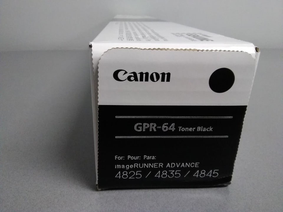 Genuine Canon GPR64 5141C003AA Black Toner Cartridge | eBay