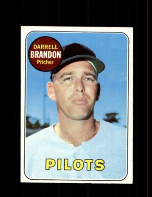1969 DARRELL BRANDON TOPPS #301 PILOTS *R4026 | eBay