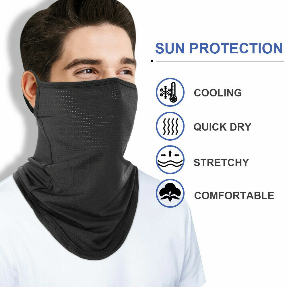 Face Mask Bandana Headwear Covering Neckerchief Neck Gaiter Scarf with ...