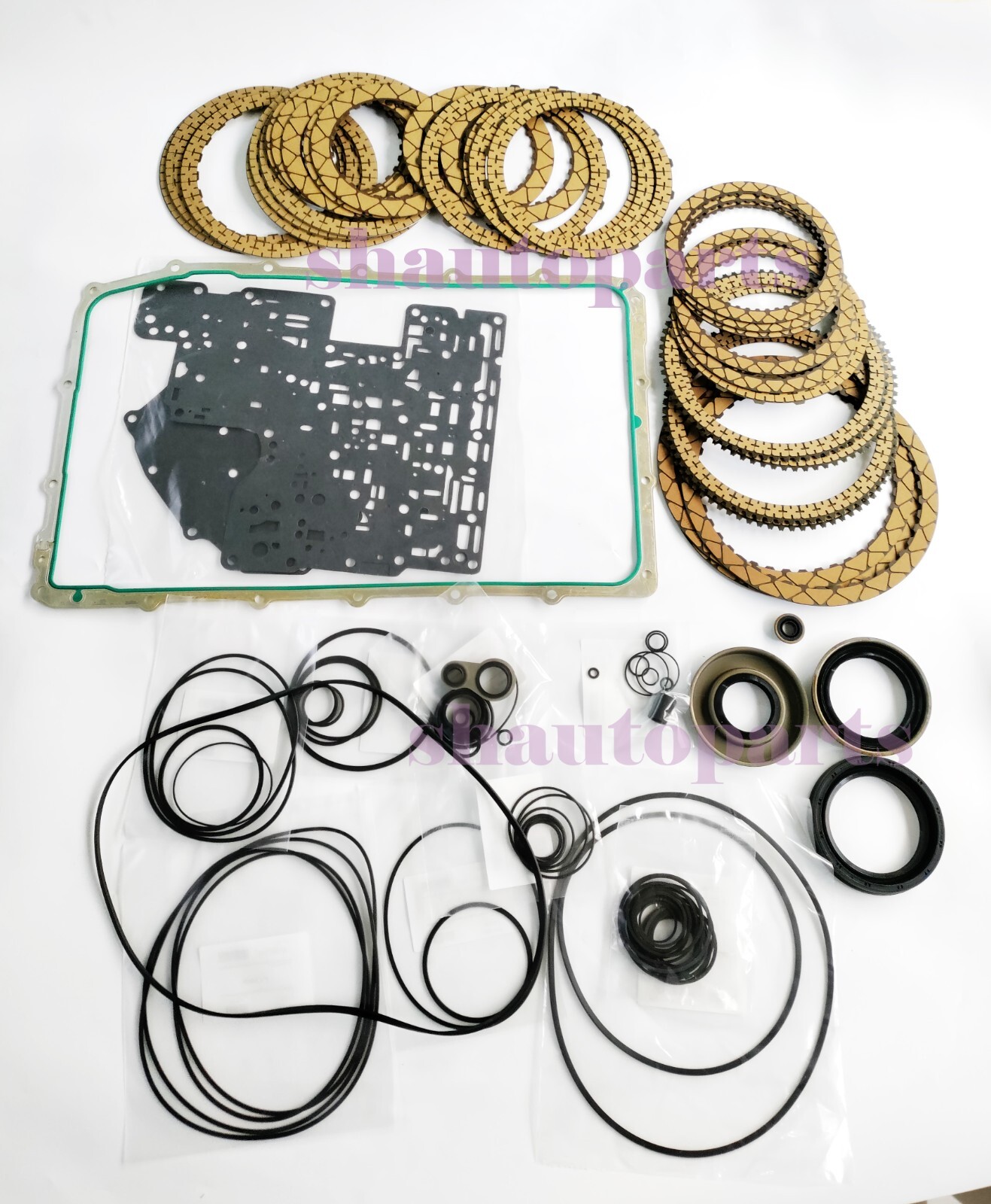 10R80 10-Speed Auto Transmission Overhaul Friction Plates Kit For Ford ...