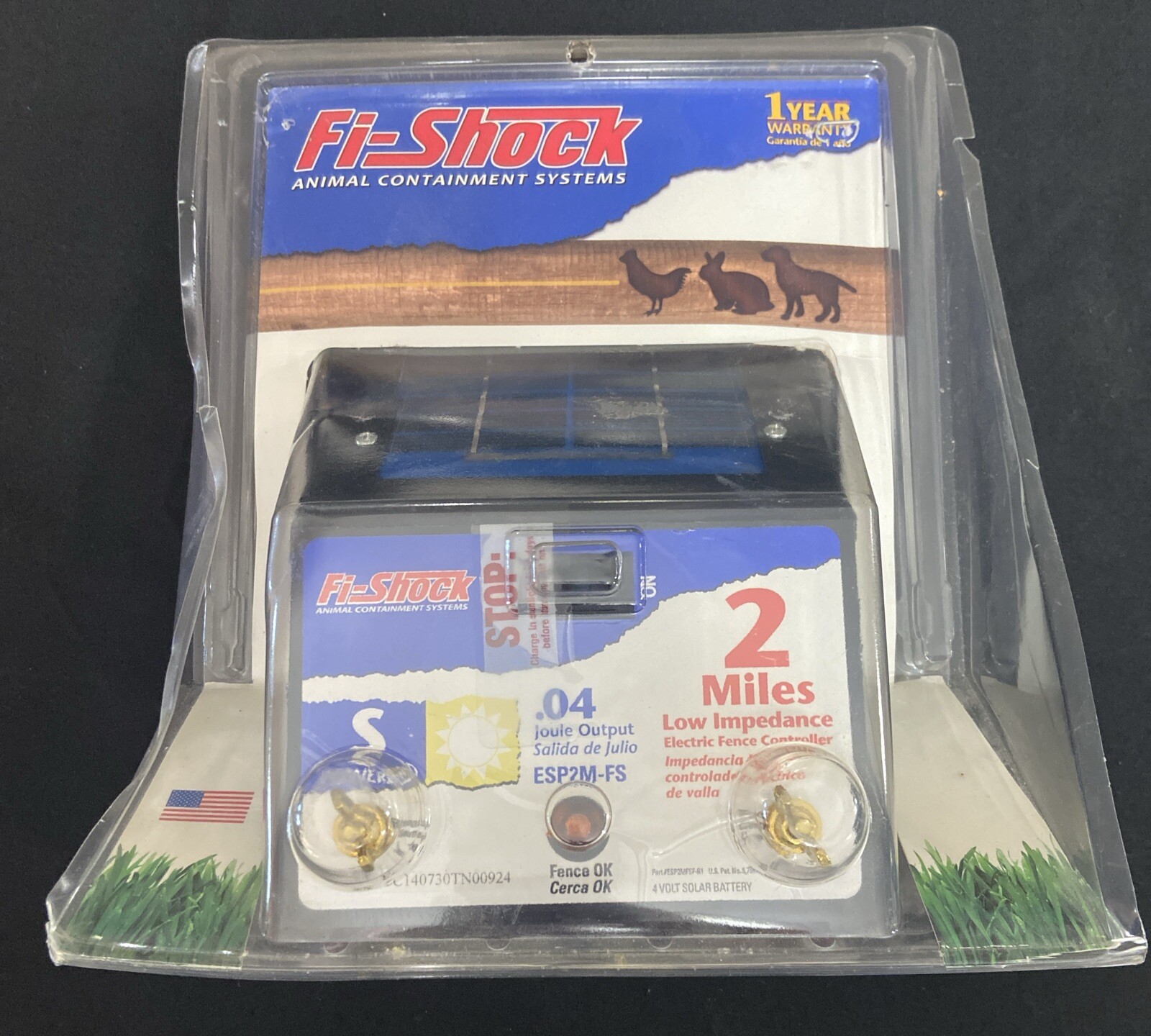 Fi Shock Animal Containment System Electric Fence 2 Miles Low Impedance ...