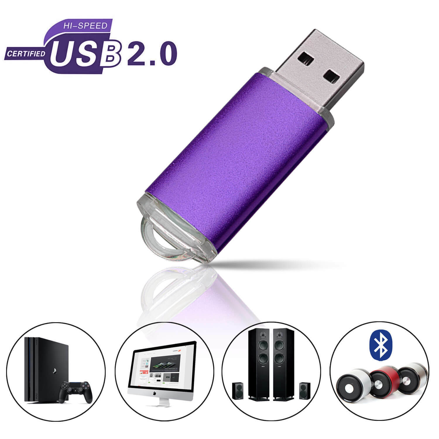 10PCS 16GB USB 2.0 Flash Drives Slim Thumb Pen Drives Enough Storage ...