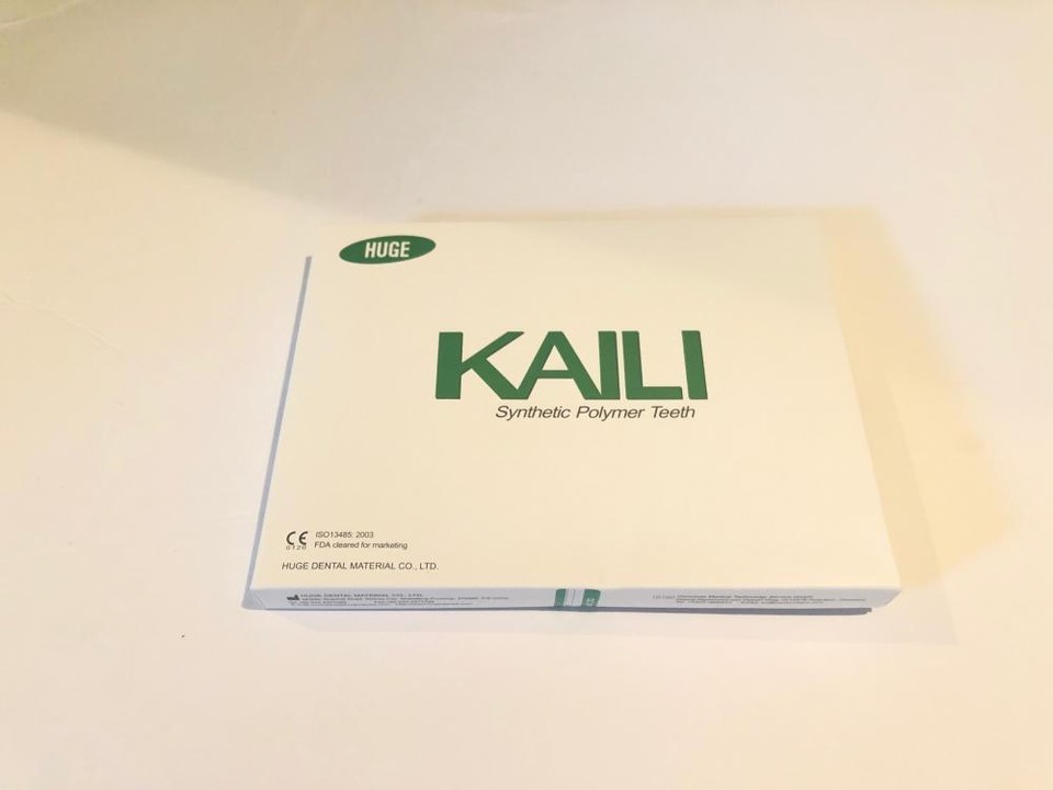 HUGE KAILI Synthetic Polymer False Teeth S8/L8/34 Full set:28 teeth/set ...
