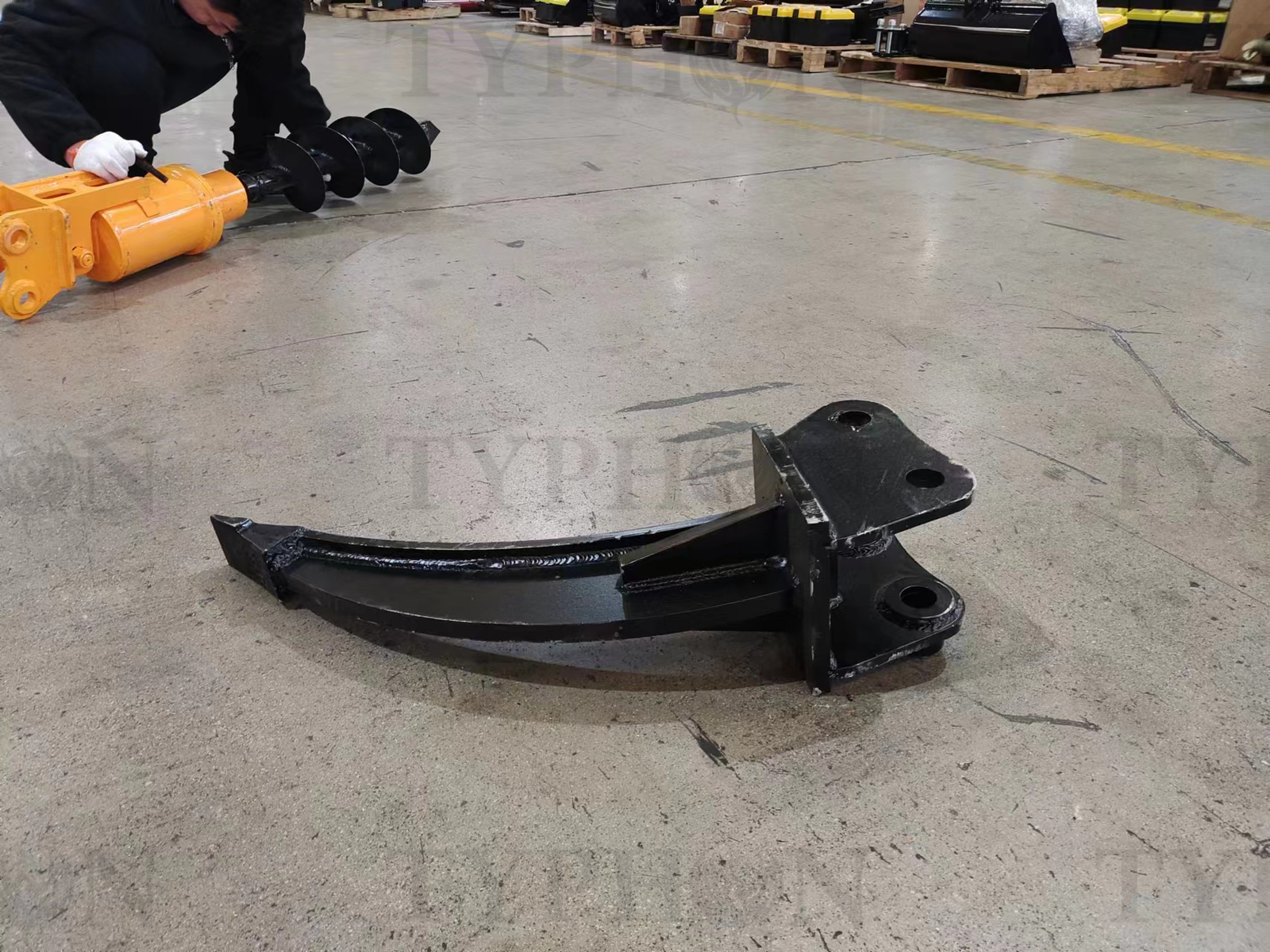2.5 Ton Mini Excavator Attachment Ripper Single Shank TYPHON Digger ...