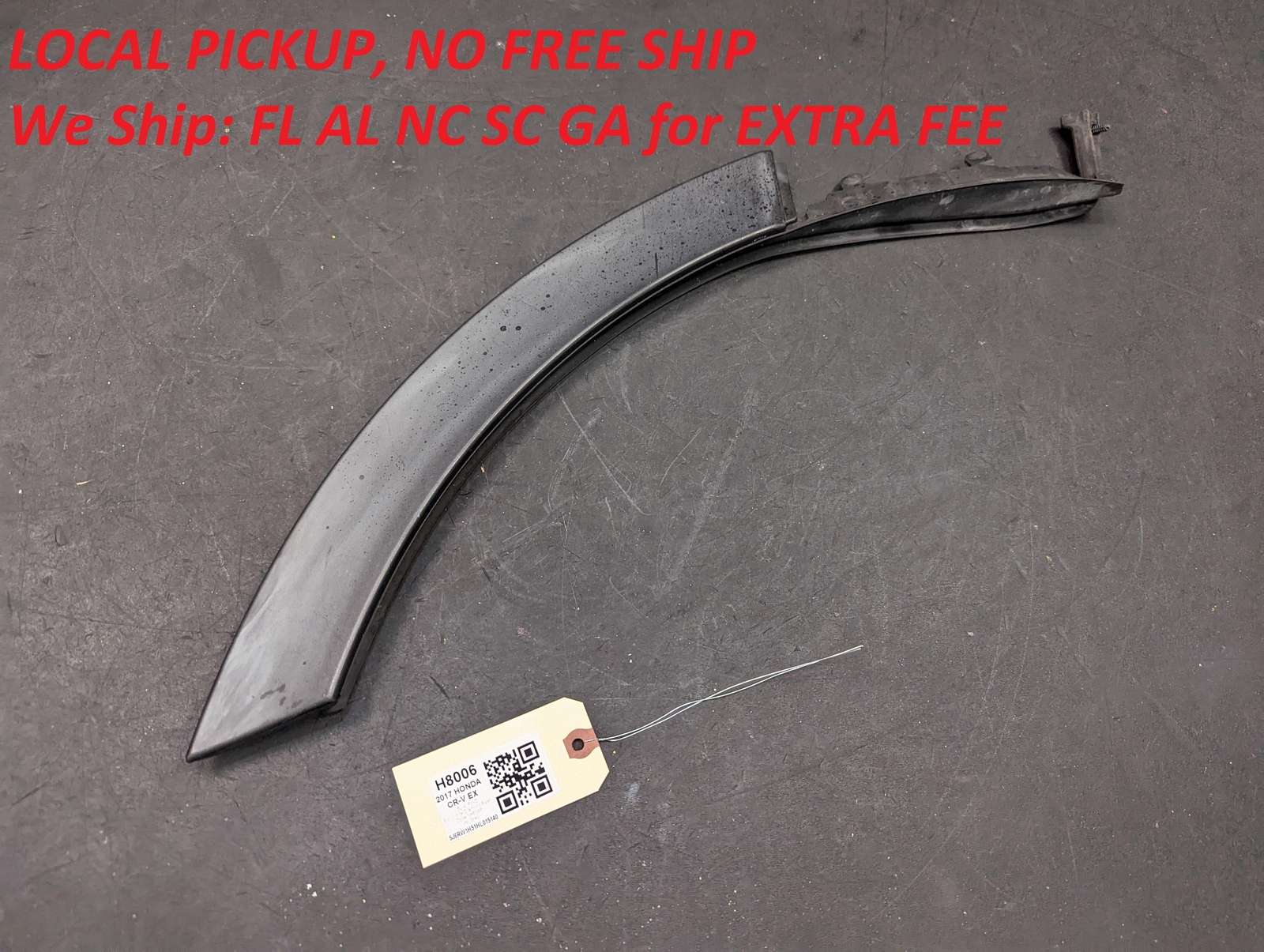 Rear Right Door Lower Rear Side Molding 2017 Honda CR-V 75390-TLA-A01 ...