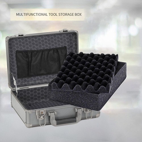 Aluminum Toolboxes Business Briefcase Women Men Case Home Garden Tool ...