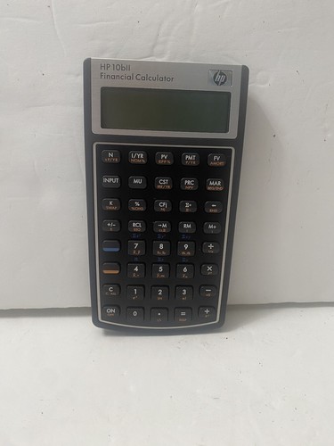 HP 10BII / 10bll Financial Calculator Tested Working | eBay