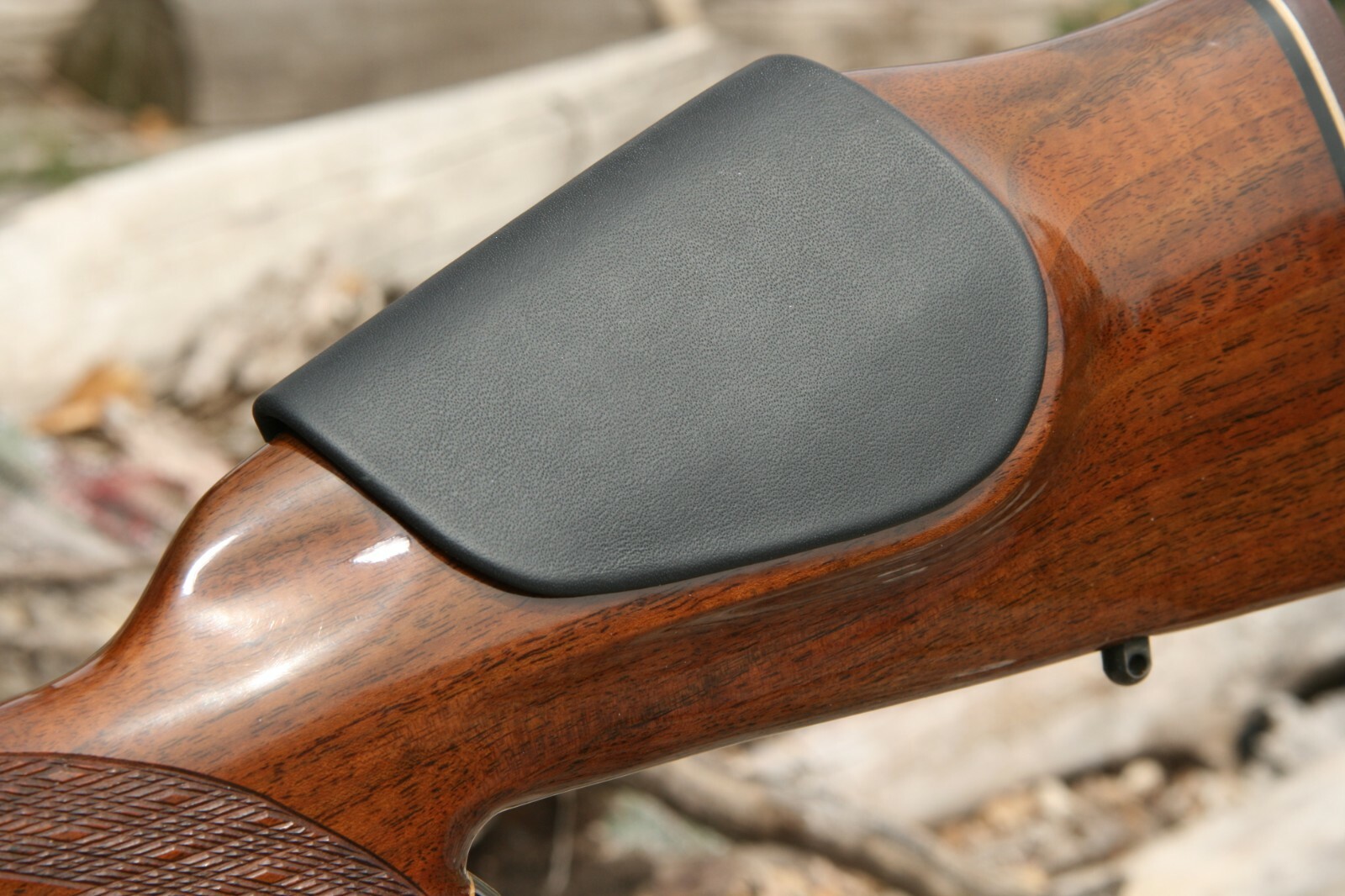 Hand Crafted Leather Cheek Pad/ Comb Riser for Rifle & Shotgun ...