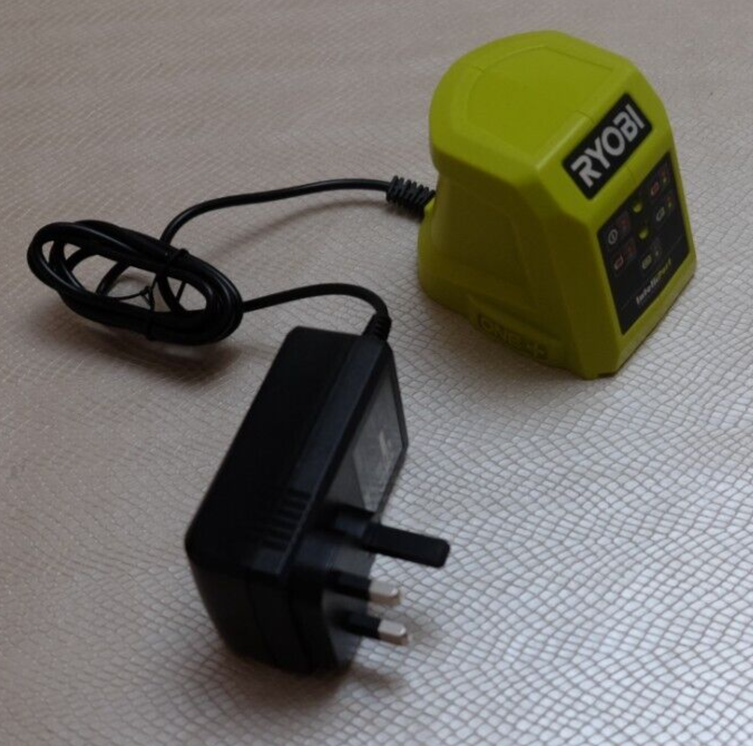 Genuine Ryobi ONE+ 18v Charger For 1.5/2/4/5.0Ah Lithium Li-ion Battery ...