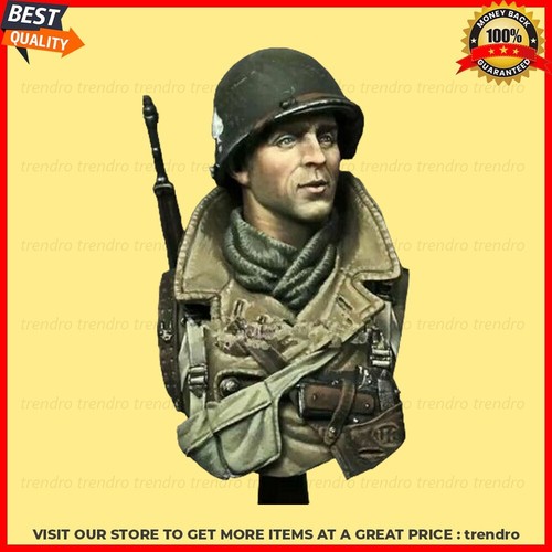 1/10 BUST Resin Figure Model Kit US Soldiers 101st Airborne WWII WW2 ...