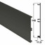 Aluminium Kitchen Unit Plinth Trim Kickboard 145 x 3000mm Graphite ...