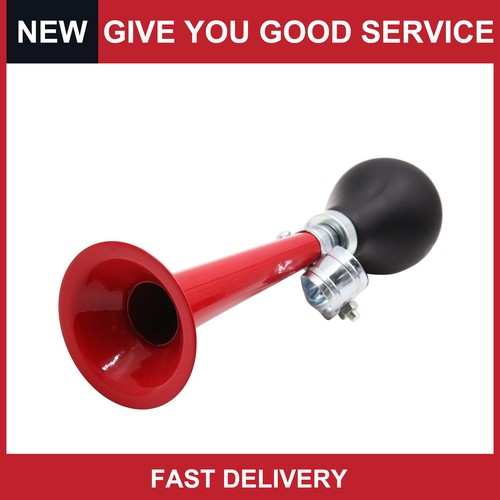 Single Bicycle Bike Red Air Horn Hooter Bugle Squeeze Rubber Bell ...