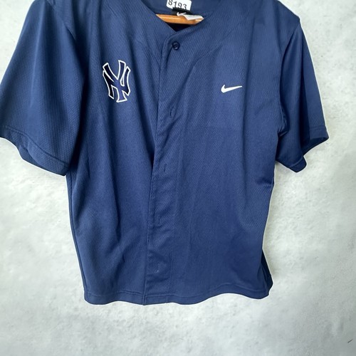Youth Nike New York Yankees Blue White Baseball Jersey L 8193 | eBay
