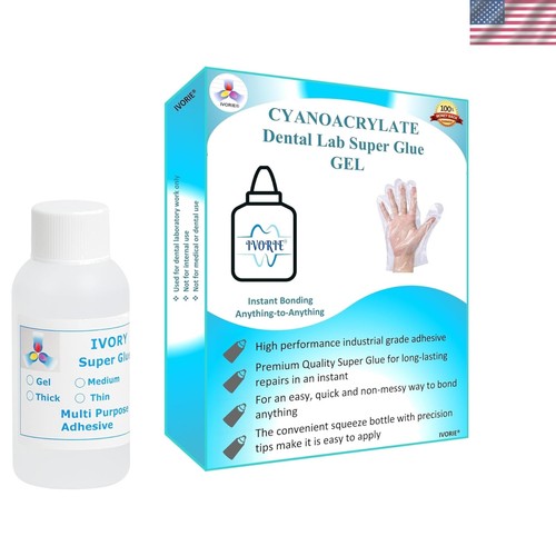 2oz Dental Lab Super Glue - Instant Bonding Adhesive with Guarantee | eBay