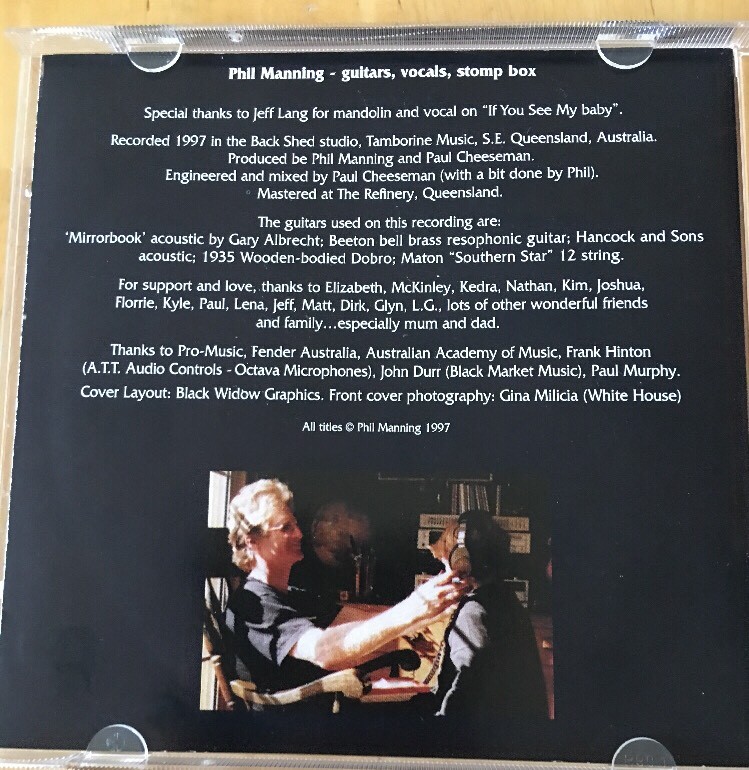 PHIL MANNING - Two Roads CD 1997 Tamborine Music / Black Market | eBay