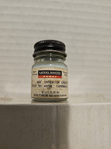 TESTORS MODEL MASTER Acryl Paint 1/2 fl. oz. 4850 RAF INTERIOR GREEN | eBay