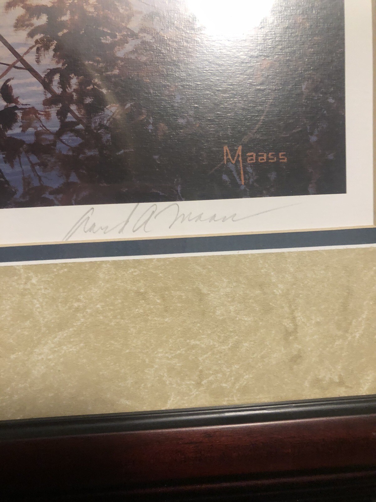 Signed David Maass Numbered Print With Paper Of Authenticity | eBay