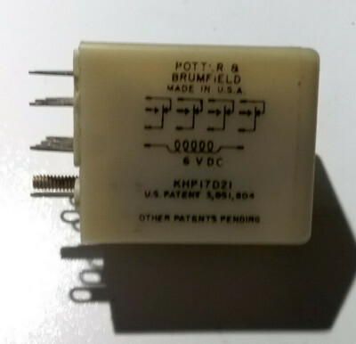 Relays - Potter And Brumfield Relay