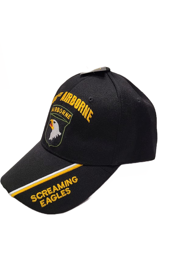 Us Army 101st Airborne Division Black/ Camo Military Screaming Eagles ...