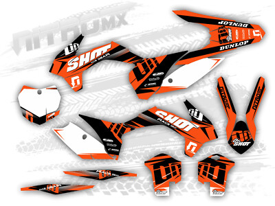 NitroMX Graphic Kit for KTM SX SXF 125 250 350 450 2013 2014 2015 SX ...
