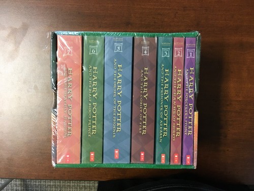 NEW Harry Potter The Complete Series Books Box Set 1-7 Case Paperback ...