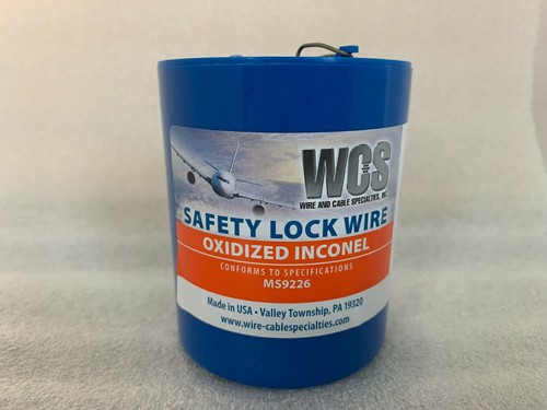 Military Standard MS9226-05 Oxidized Inconel 0.040" Dia Safety Lock ...