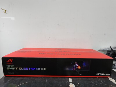 *NEW* ASUS ROG Swift 49” Curved QD-OLED Gaming Monitor (PG49WCD) 144Hz ...