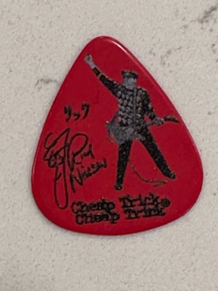 GUITAR PICK Rick Nielsen - Cheap Trick Vintage guitar pick | eBay