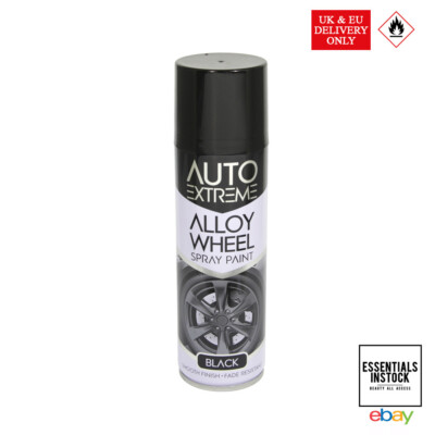 Auto Extreme Automotive Alloy Wheel Spray Paint Black 300ml | eBay UK