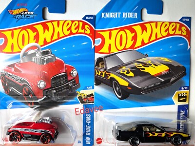 Hot Wheels Pedal Driver Red HW Ride-Ons Real Treasure Hunt & Knight ...