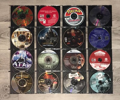 PC CD/DVD Rom Games Only Fun Pick & Choose Computer Game Lot Updated 3 ...