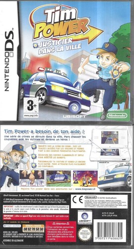 JEU DS NINTENDO DS - TIM POWER : JUSTICIER DANS LA VILLE / EN FRANCAIS ...