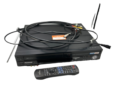 Panasonic DMR-EZ48V DVD Recorder VHS VCR HDMI With Remote And Cables | eBay