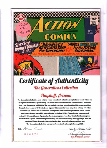 Action Comics #339 (Superman/Supergirl) Silver Age-DC Comics FN/VF ...