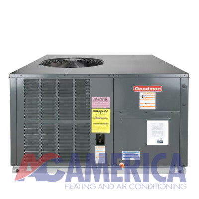 2 Ton Gas Electric All in One Package Goodman Gas Pack 14 Seer ...